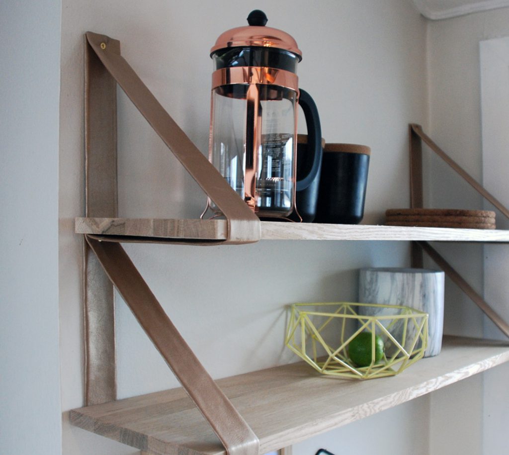 DIY vegghylle - Enkel Fornyelse - Butinox