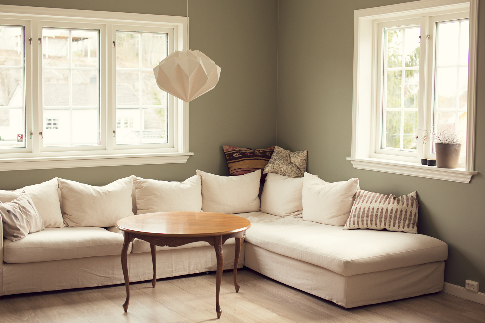 Enkel Fornyelse - Butinox | En grønn stue