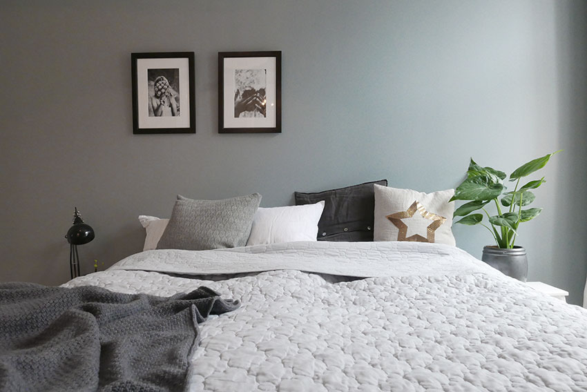 Male soverommet? Velg et linblått soverom - Enkel Fornyelse - Butinox