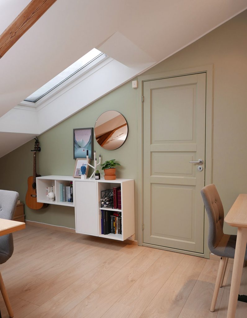 En vegg – tre farger - Enkel Fornyelse - Butinox