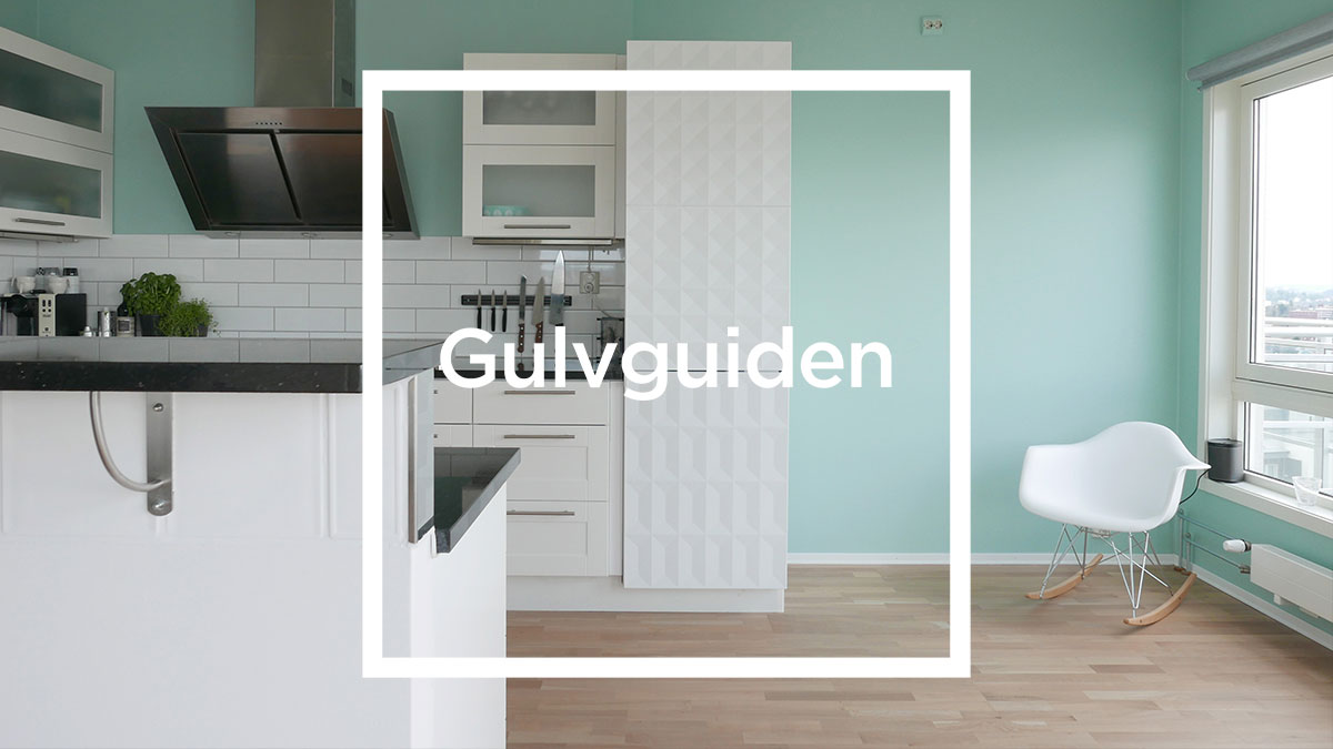 Gulvguiden: Fra gult til hvitt tregulv - Enkel Fornyelse - Butinox